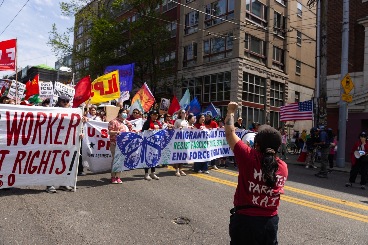 Seattleites stand together for workers, migrants and immigrant rights ...